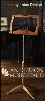 Music Stand Light LED - Rechargeable Lithium Battery Powered